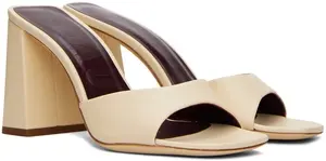 Staud Off-white Sloane Heels