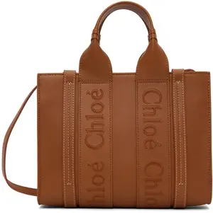 Chloé Chloé Small Woody Tote 247 Caramel