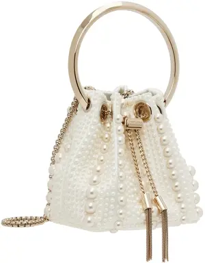 JIMMY CHOO Micro Bon Bon Bag