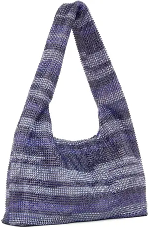 Kara Mini Crystal Mesh Shoulder Bag