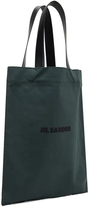 JIL SANDER Blue Medium Book Tote