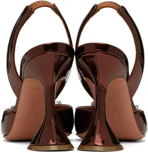 Amina Muaddi Begum Sling 95 Heels