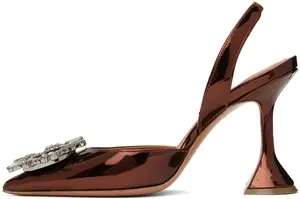 Amina Muaddi Begum Sling 95 Heels