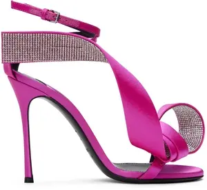 AREA Sergio Rossi Edition Marquise Heeled Sandals