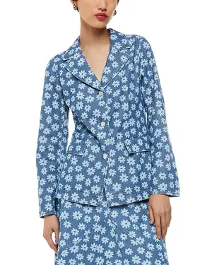 Whistles Limited Edition Daisy Blazer - Denim