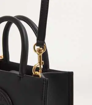 Tory Burch Mini Ella Tote Bag - Black