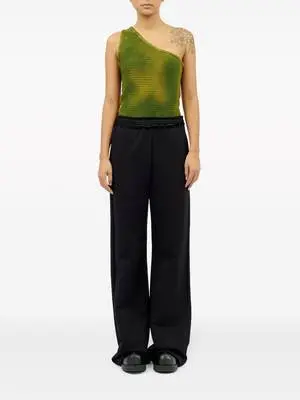 MAISON MARGIELA Ruffled-waist Flared Trousers