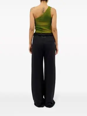 MAISON MARGIELA Ruffled-waist Flared Trousers