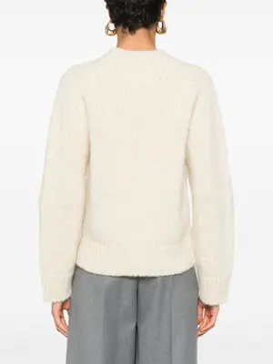 JIL SANDER Chunky-knit Jumper - Neutrals
