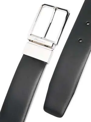 Santoni Reversible Leather Belt