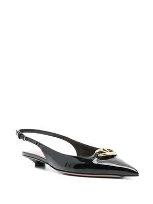 Valentino Garavani Vlogo Ballerina - Black