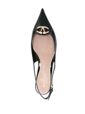 Valentino Garavani Vlogo Ballerina - Black