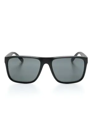 SCUDERIA FERRARI Square Frame Sunglasses - Black