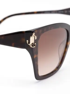 JIMMY CHOO Kira Oversized Sunglasses