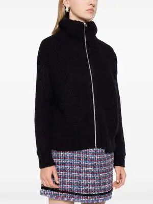 Herno Zip-up Brushed Cardigan