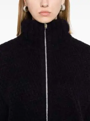 Herno Zip-up Brushed Cardigan