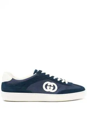 Gucci Interlocking G Mesh Sneakers - Blue