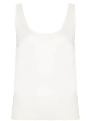 Eleventy Ribbed-knit Tank Top