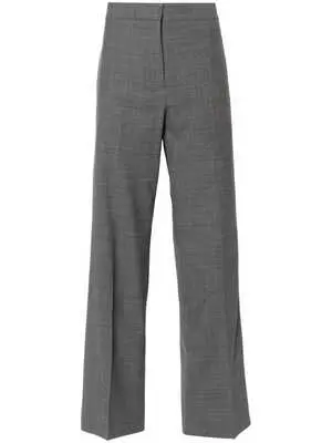 Fabiana Filippi Pressed Crease Straight-leg Trousers