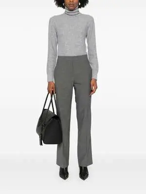 Fabiana Filippi Pressed Crease Straight-leg Trousers