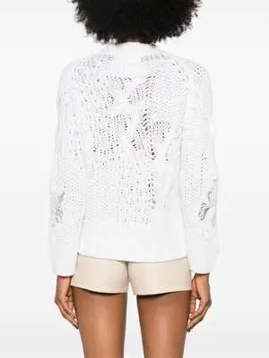 Ermanno Scervino Lace-detail Jumper