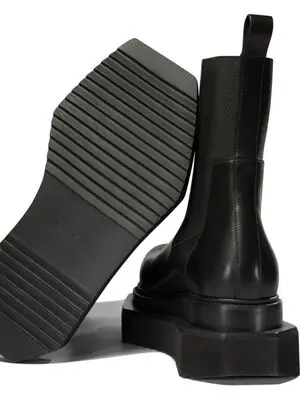 Rick Owens Beatle Turbo Cyclops Boots - Black | Editorialist