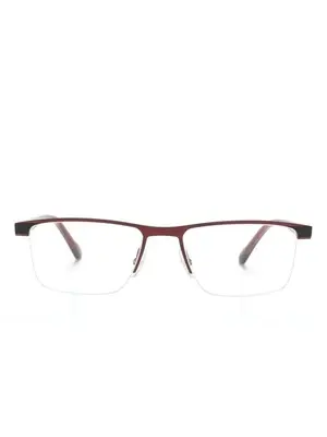 ETNIA BARCELONA Münster Rectangle-frame Glasses - Red