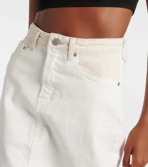 Ag Denim Midi Skirt