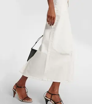 Ag Denim Midi Skirt