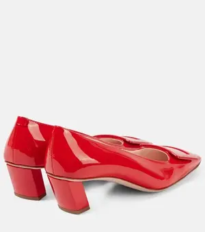 ROGER VIVIER Belle Vivier 45 Slingback Pumps - Red