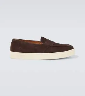 George Cleverley Textured Loafers
