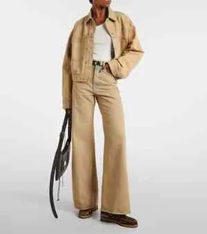 GOLDEN GOOSE Jerry Calf Hair Penny Loafers - Yellow
