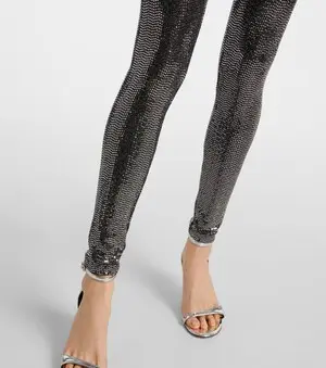 Isabel Marant Étoile Joshua Jersey Leggings - Black