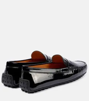 TOD'S City Gommino Patent Leather Moccasins