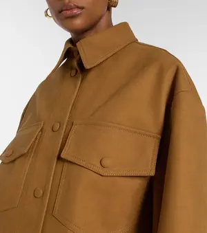 Stella McCartney Oversized Overshirt - Brown