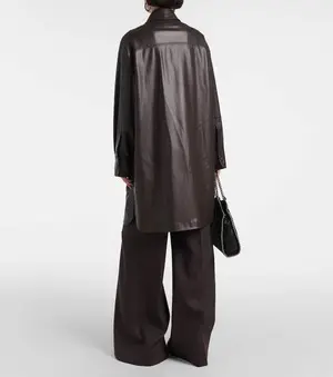 Stella McCartney Oversized Overshirt - Brown