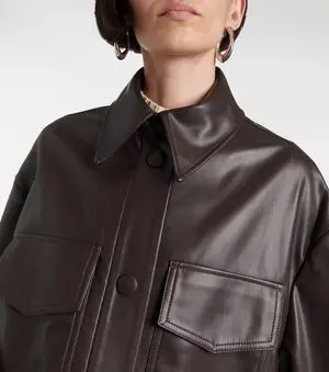 Stella McCartney Oversized Overshirt - Brown