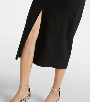 Isabel Marant Étoile Darlena Off-shoulder Midi Dress