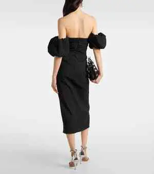 Isabel Marant Étoile Darlena Off-shoulder Midi Dress