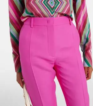 Valentino Garavani Crepe Couture Flared Pants