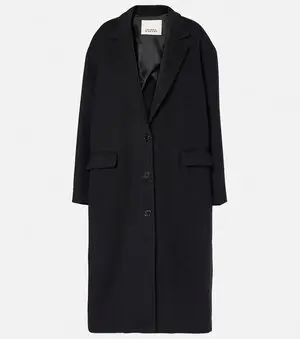 Isabel Marant Étoile Efezia Wool And Cashmere Coat - Black