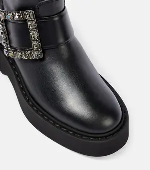 ROGER VIVIER Viv' Rangers Combat Boots