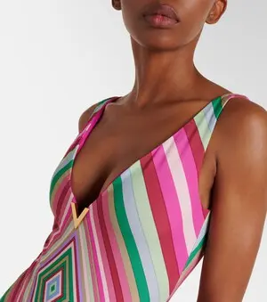 Valentino Garavani Printed One-piece Swimsuit