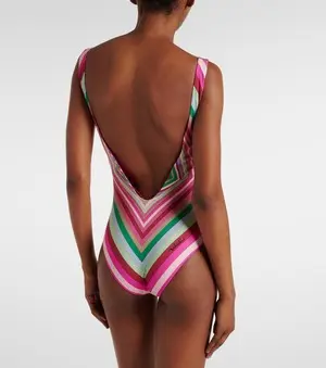 Valentino Garavani Printed One-piece Swimsuit