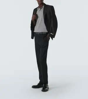 GIANVITO ROSSI Scott Leather Monk Strap Shoes