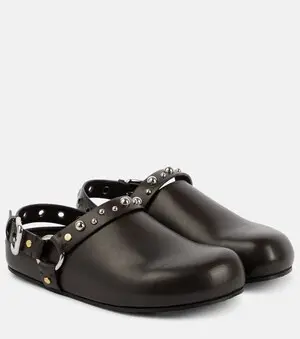 Stella McCartney Elyse Studded Clogs - Brown