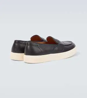 George Cleverley Joey Ii Leather Penny Loafers