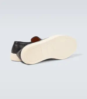 George Cleverley Joey Ii Leather Penny Loafers