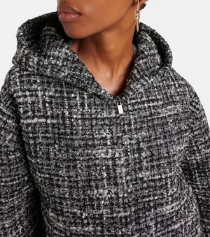 Valentino Garavani Mossi Mélange Tweed Jacket