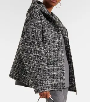 Valentino Garavani Mossi Mélange Tweed Jacket